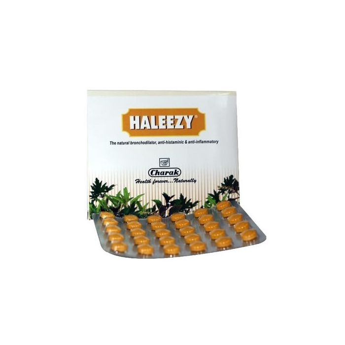 Haleezy За дихателната система и бронхите 30 таблетки Charak на изгодна ...