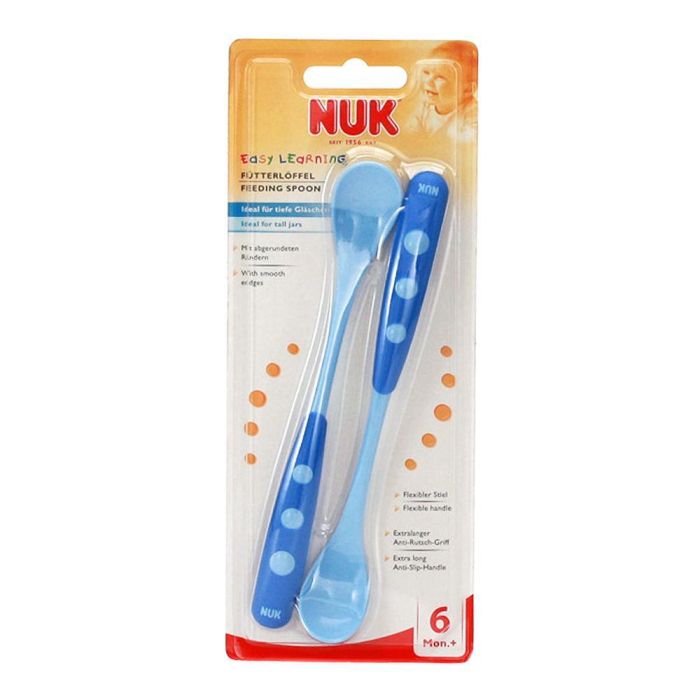 Nuk Easy Learning Soft Spoon Лъжички пластмасови 6+М х 2 бр на изгодна ...