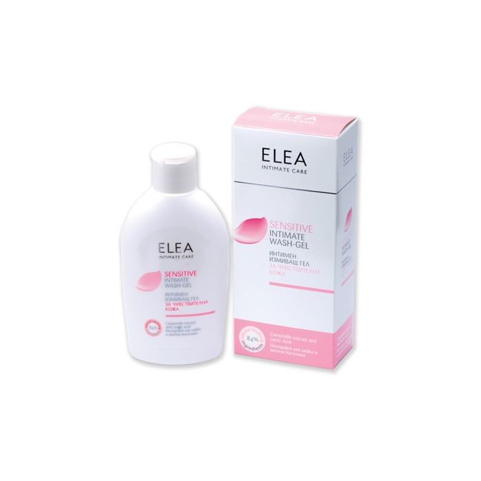 Elea Sensitive Интимен Измиващ гел 250 мл На цена 5.55лв. — Galen.bg