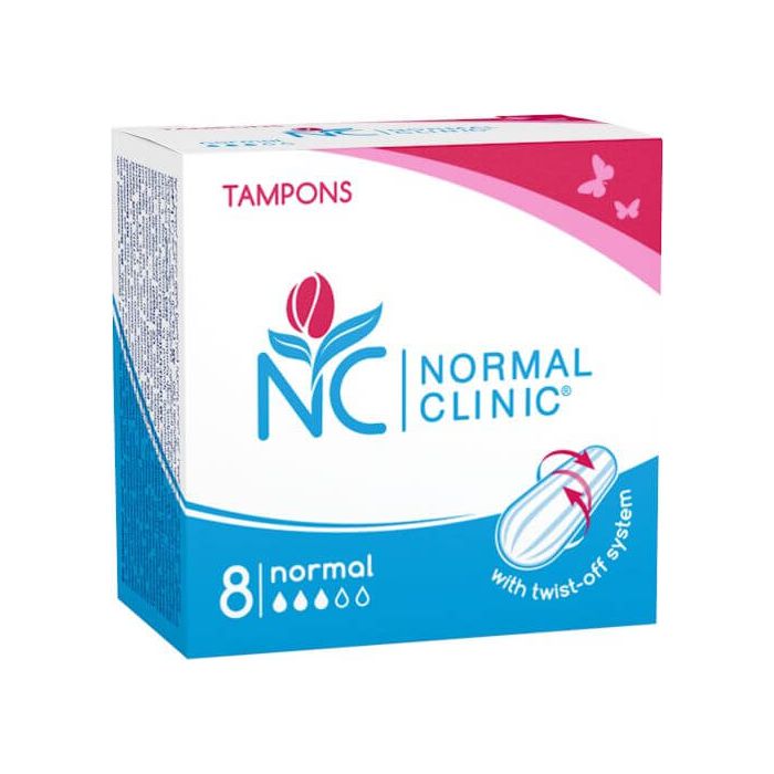 Normal Clinic Normal Дамски тампони 3 капки х 8 броя Galen