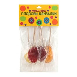 ZoyaBG Зоя Pure Natural Био плодови близалки микс 6 бр На цена 5.63лв. — Galen.bg