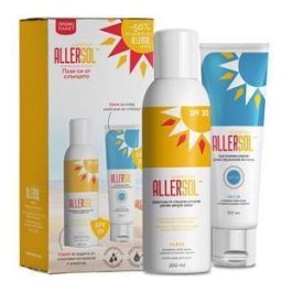 Allersol Слънцезащитен спрей SPF 30 200 мл + Allersol Слънцезащитен ...