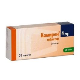 Камирен 4 мг х 30 таблетки KRKA Galen