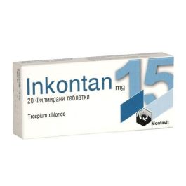 Инконтан 15 мг х 20 таблетки Montavit На цена 14.92лв. — Galen.bg