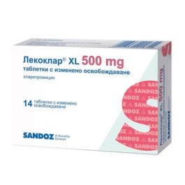 Лекоклар XL 500 мл х 14 таблетки Sandoz На цена 22.1лв. — Galen.bg