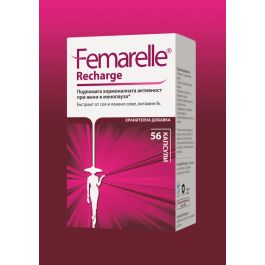 Femarelle Recharge Фемарел при менопауза 56 капсули SE-cure ...