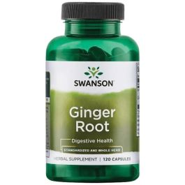 Swanson Ginger Root Корен от Джинджифил 250 мг х 120 капсули на изгодна ...