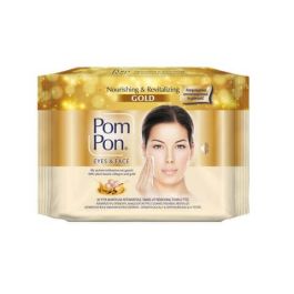 Pom Pon Gold Мокри кърпички за дегримиране 20 броя Galen
