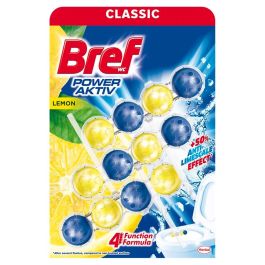 Bref WC Power Active Lemon Ароматизатор за тоалетна лимон 3 х 50 гр На ...