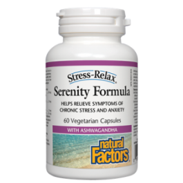 Natural Factors Serenity Formula при хроничен стрес и тревожност 312,5 ...