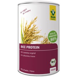 Био Оризов протеин на прах 400 гр Raab Vitalfood на изгодна цена| Galen.bg